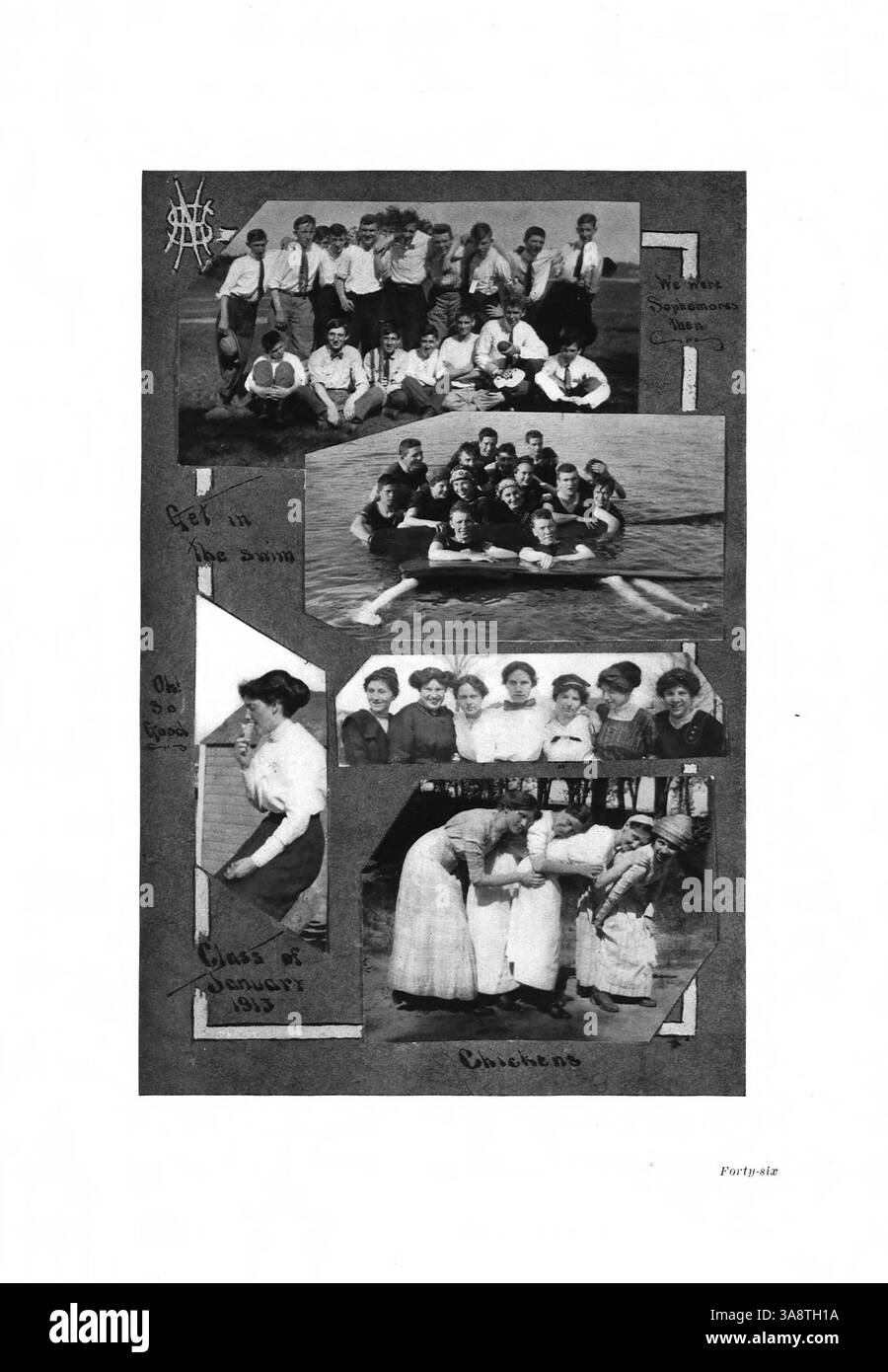 The 1912 Polaris yearbook from North High School covers students ...