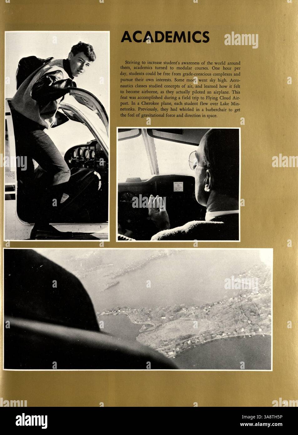 The 1968 yearbook from kennedy high school documents the student hi-res ...