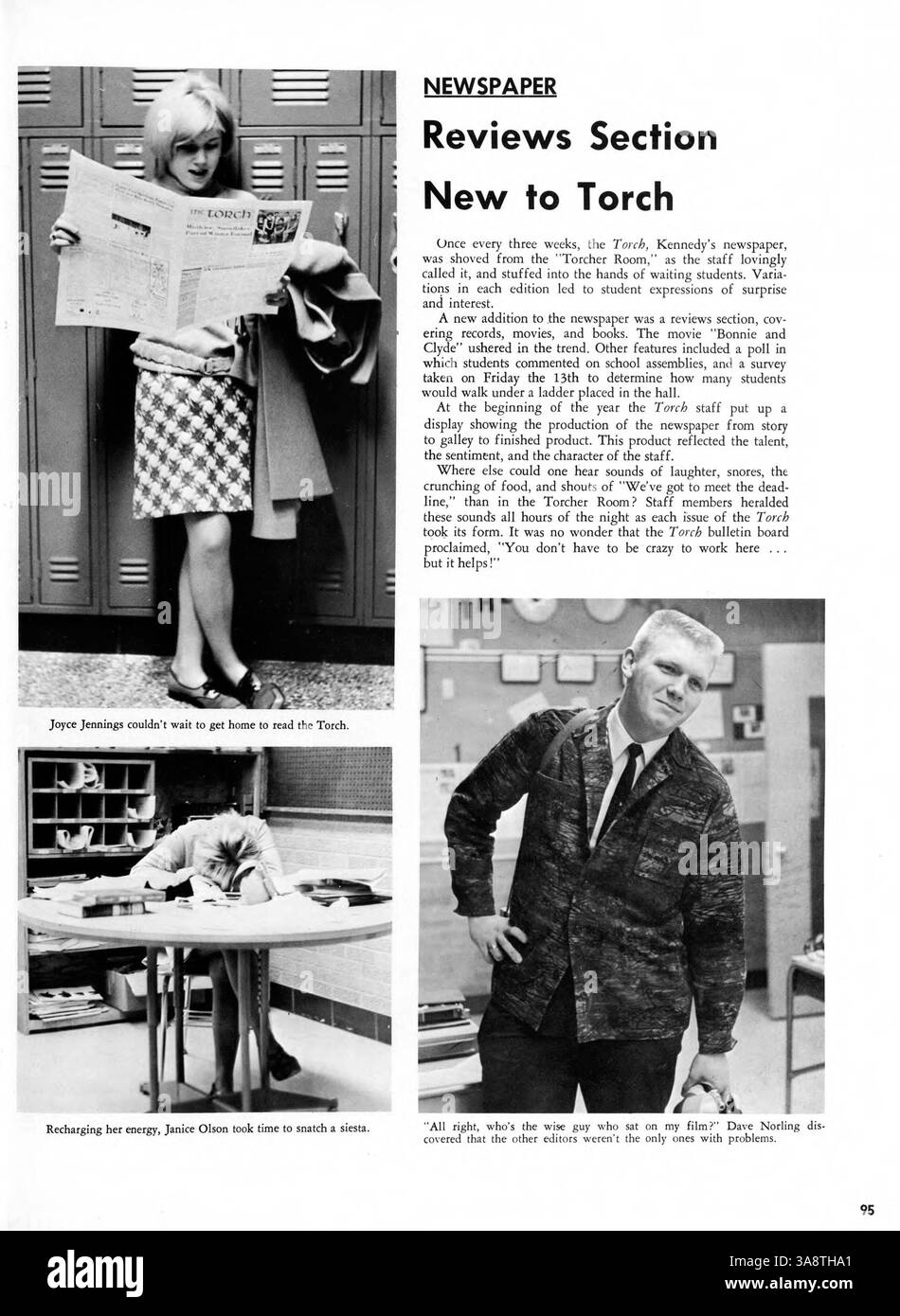 The 1968 Kennedy High yearbook, Profiles '68, captures students ...