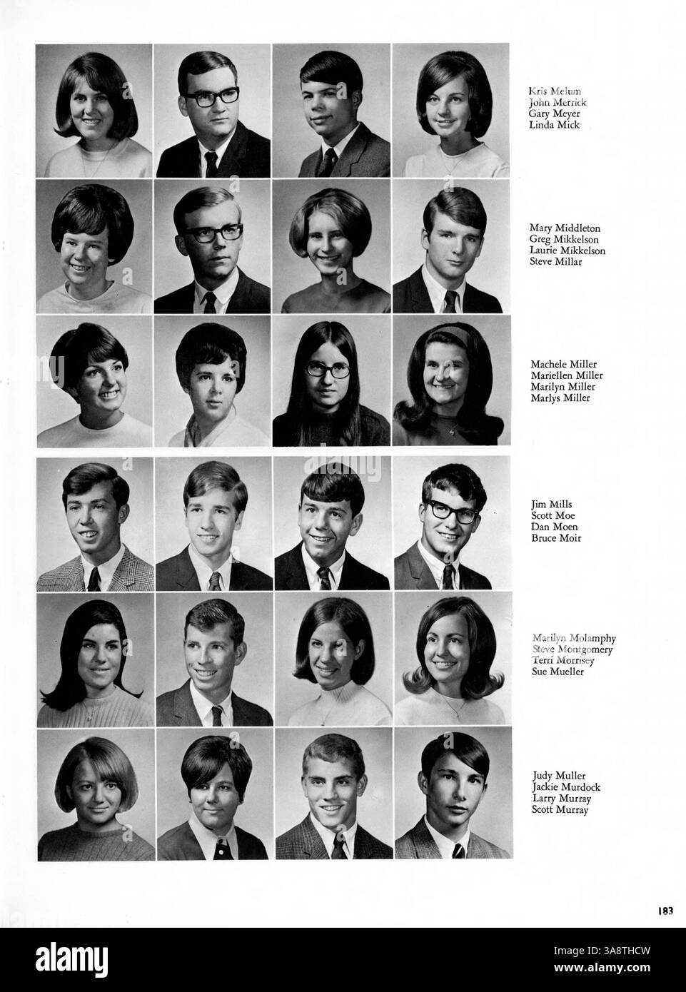 This 1968 yearbook from Kennedy High School offers a snapshot of the ...