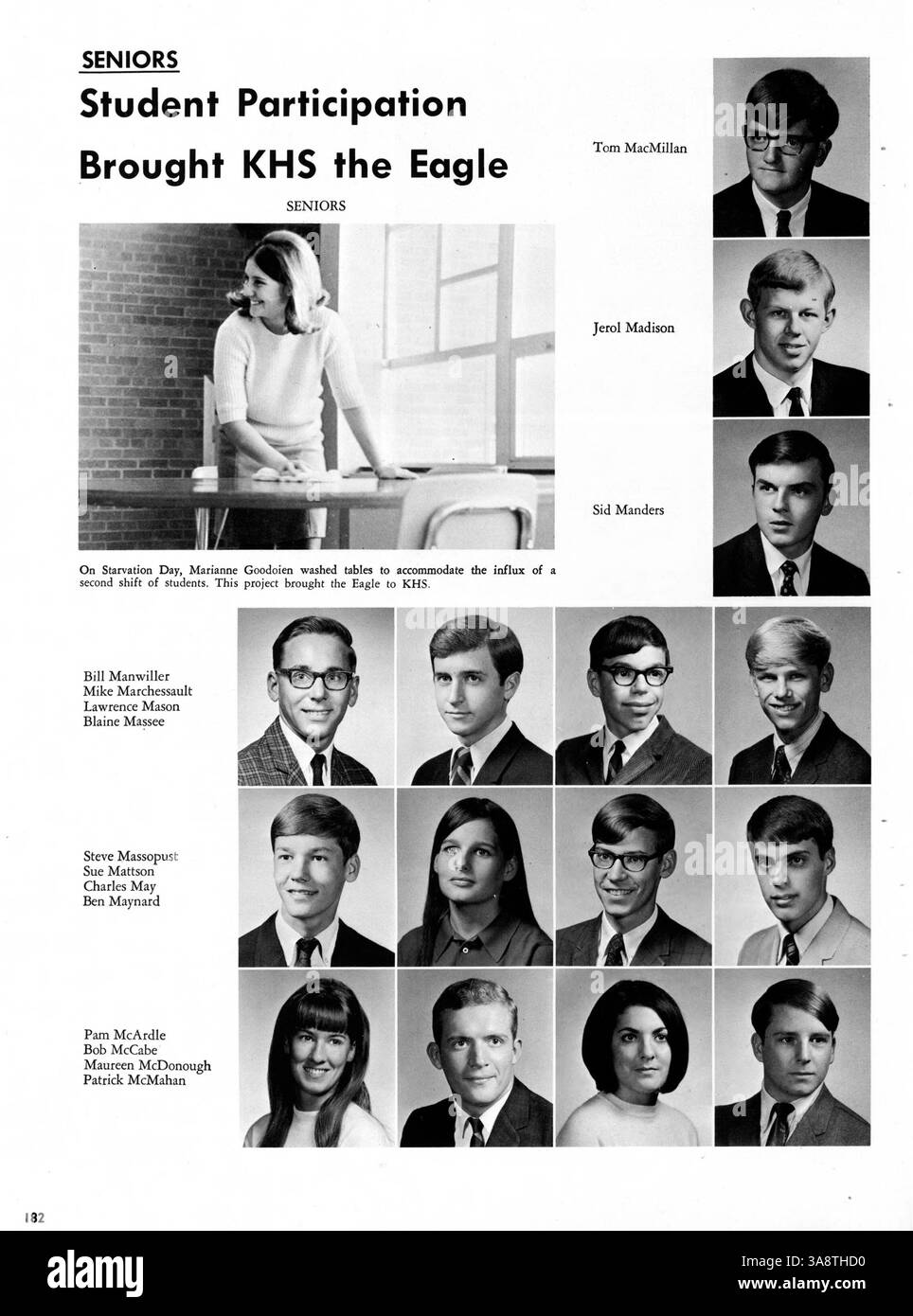 This 1968 yearbook from Kennedy High School features the students ...
