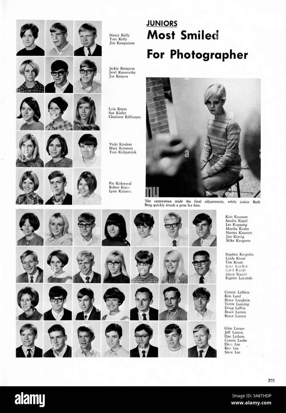 The 1968 yearbook from Kennedy High School documents the student body ...