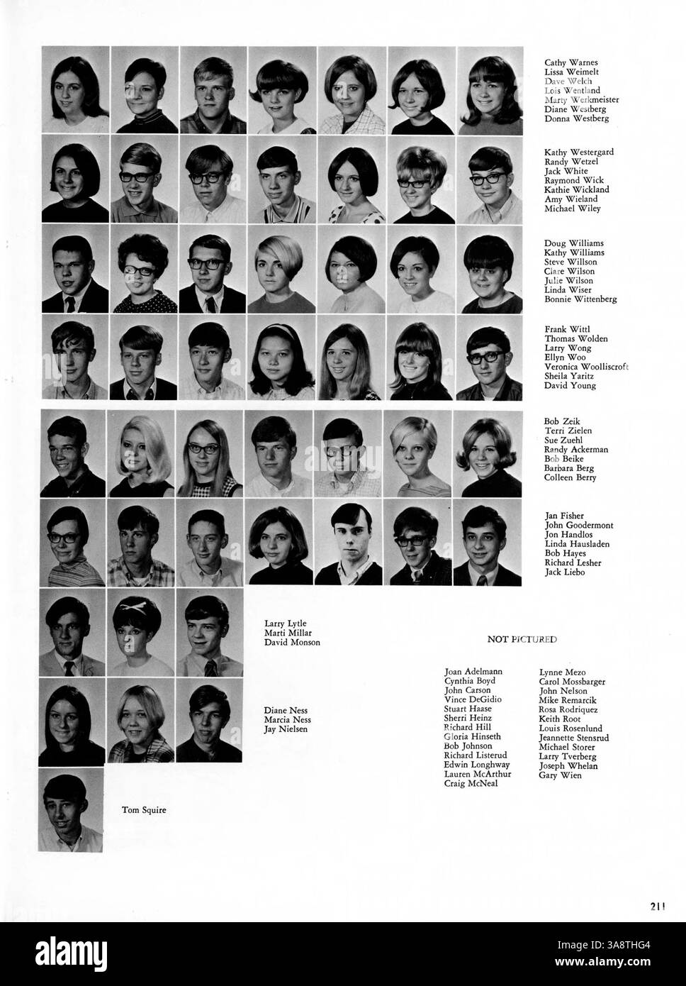 The 1968 Kennedy High Yearbook documents the students, teachers ...