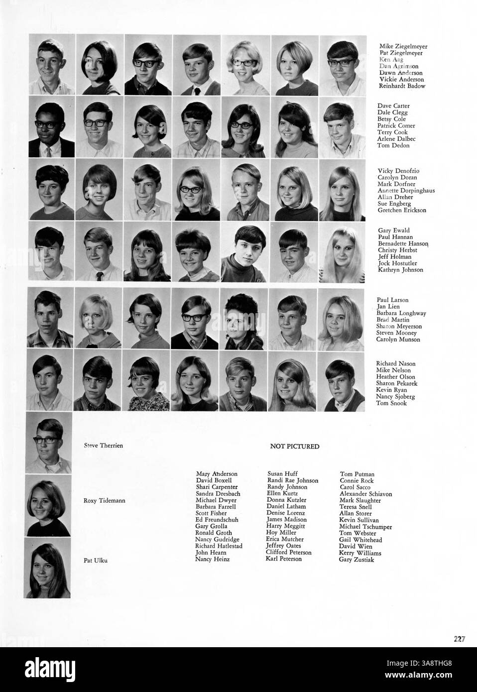 This 1968 yearbook from kennedy high school showcases student profiles ...
