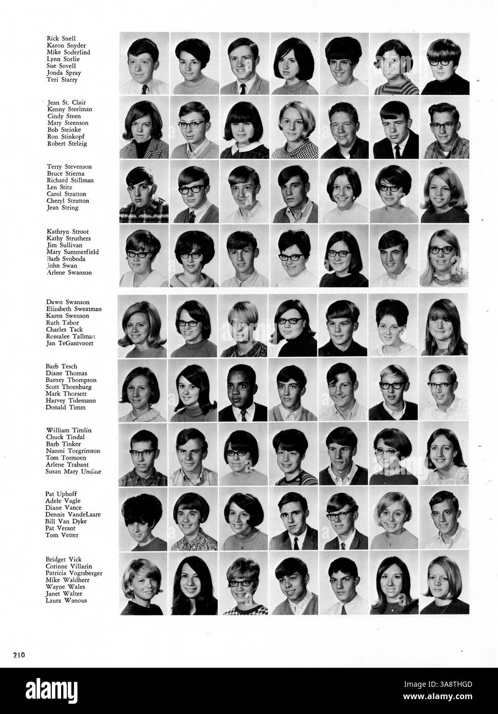 This 1968 yearbook from Kennedy High School showcases student and ...