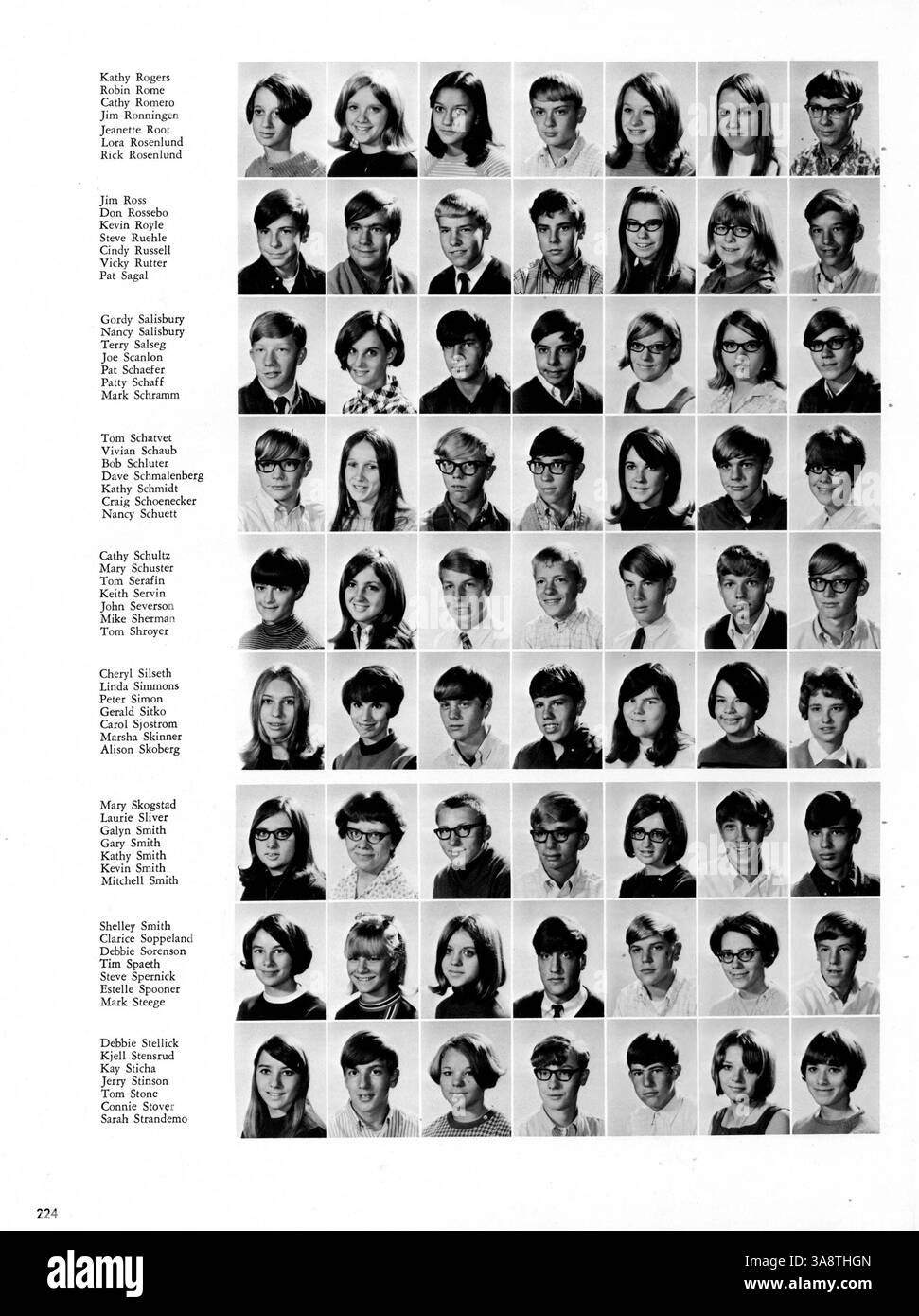 The 1968 Kennedy High Yearbook features profiles of students, teachers ...