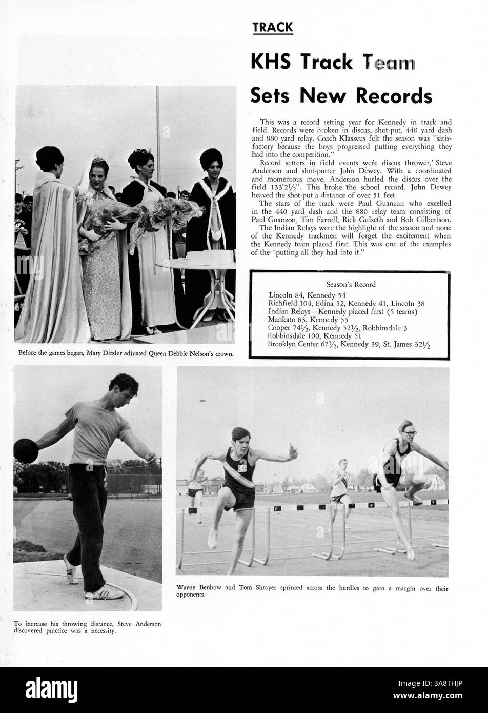 This high school yearbook from 1968 showcases student profiles hi-res ...