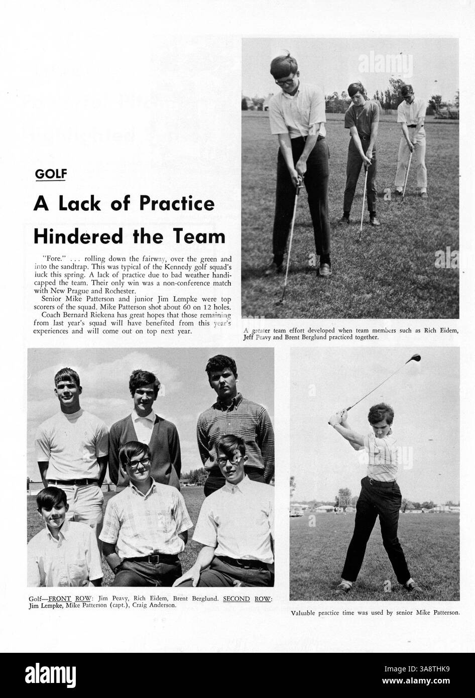 The 1968 Kennedy High Yearbook includes student profiles, teacher ...