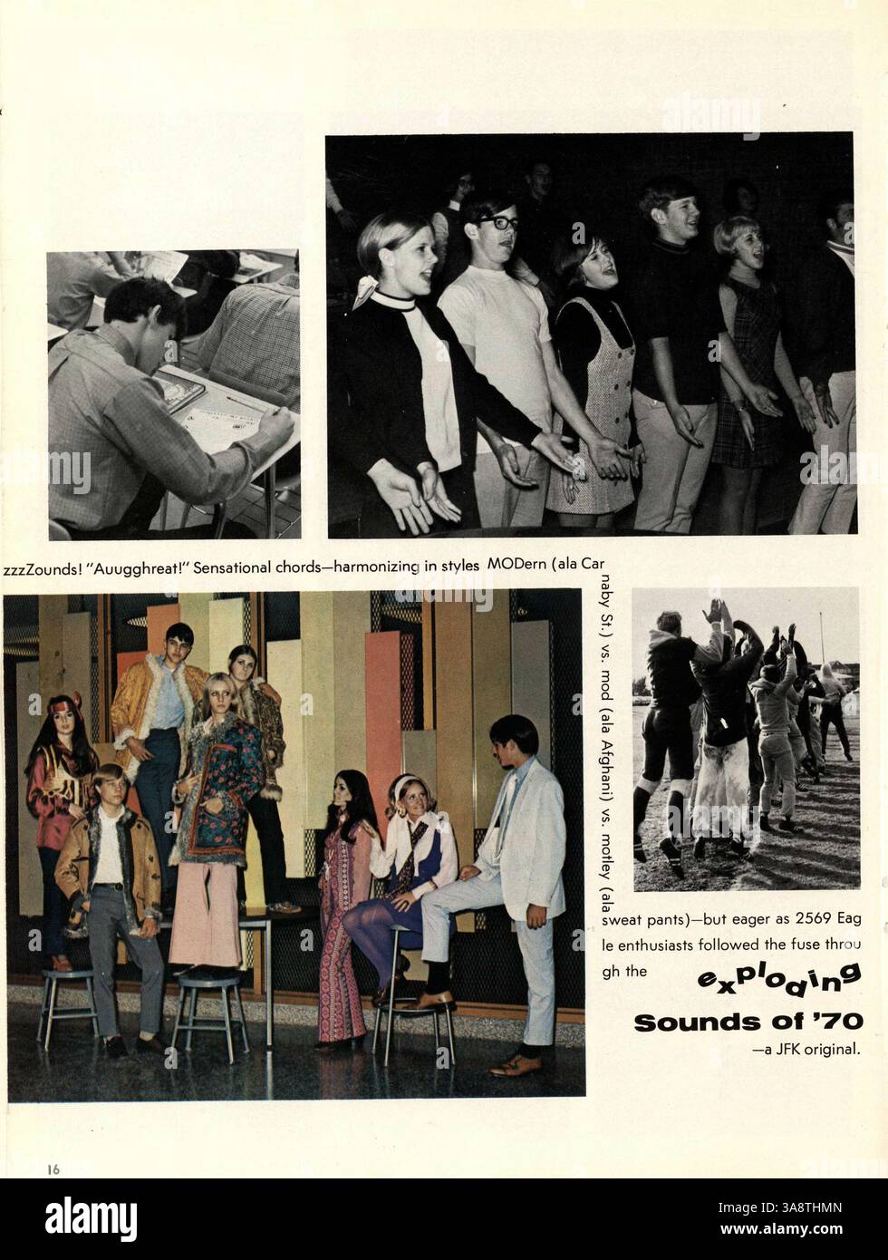 'Profiles: Sounds of 70,' the 1970 Kennedy High Yearbook, features ...
