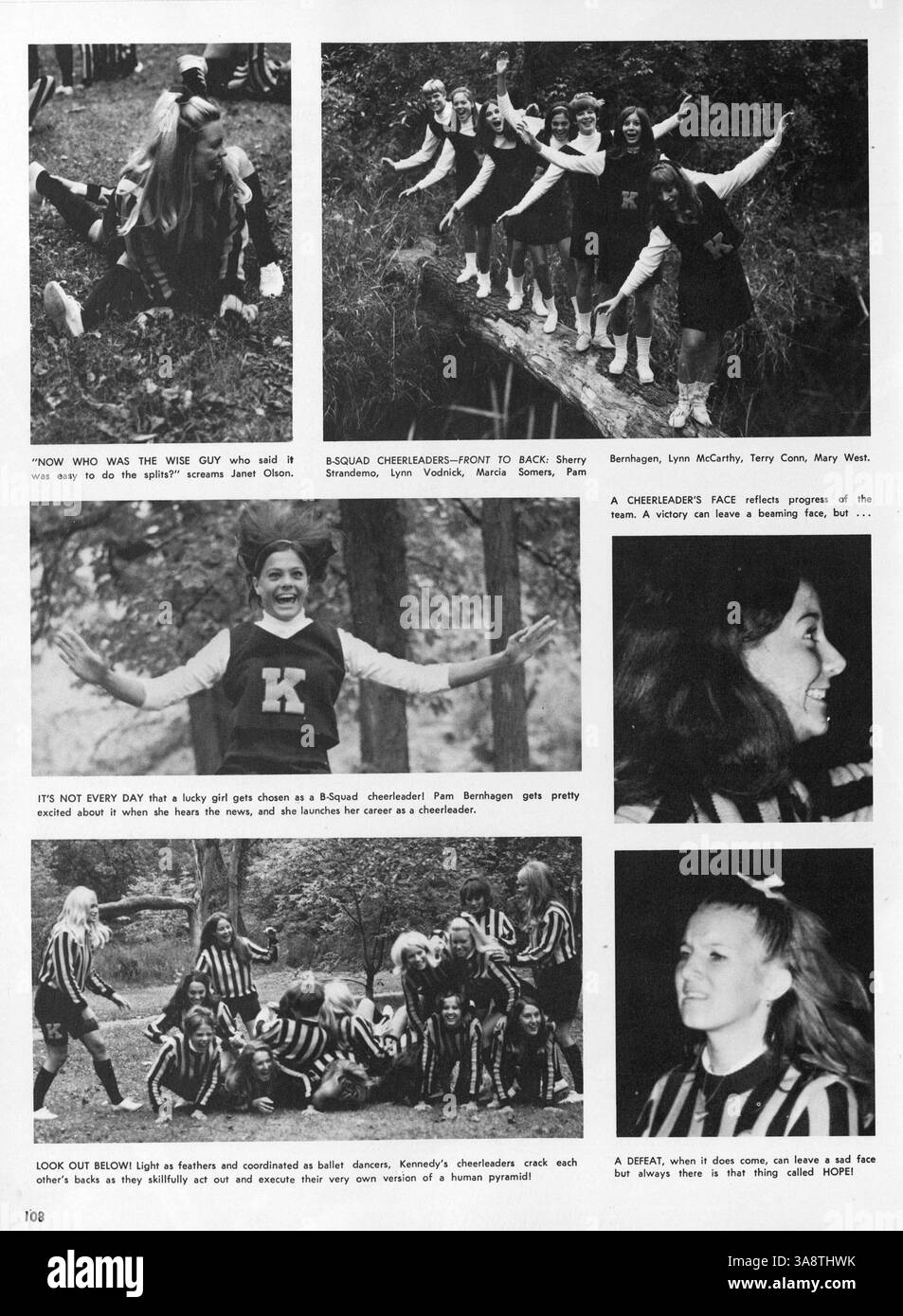 The 1970 kennedy high yearbook features profiles of students hi-res ...