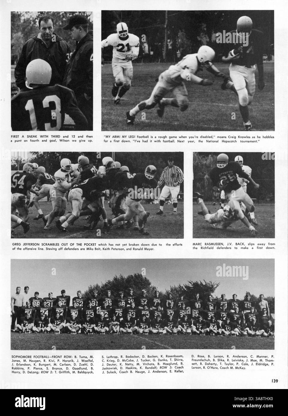 The 1970 Kennedy High Yearbook highlights the achievements of students ...