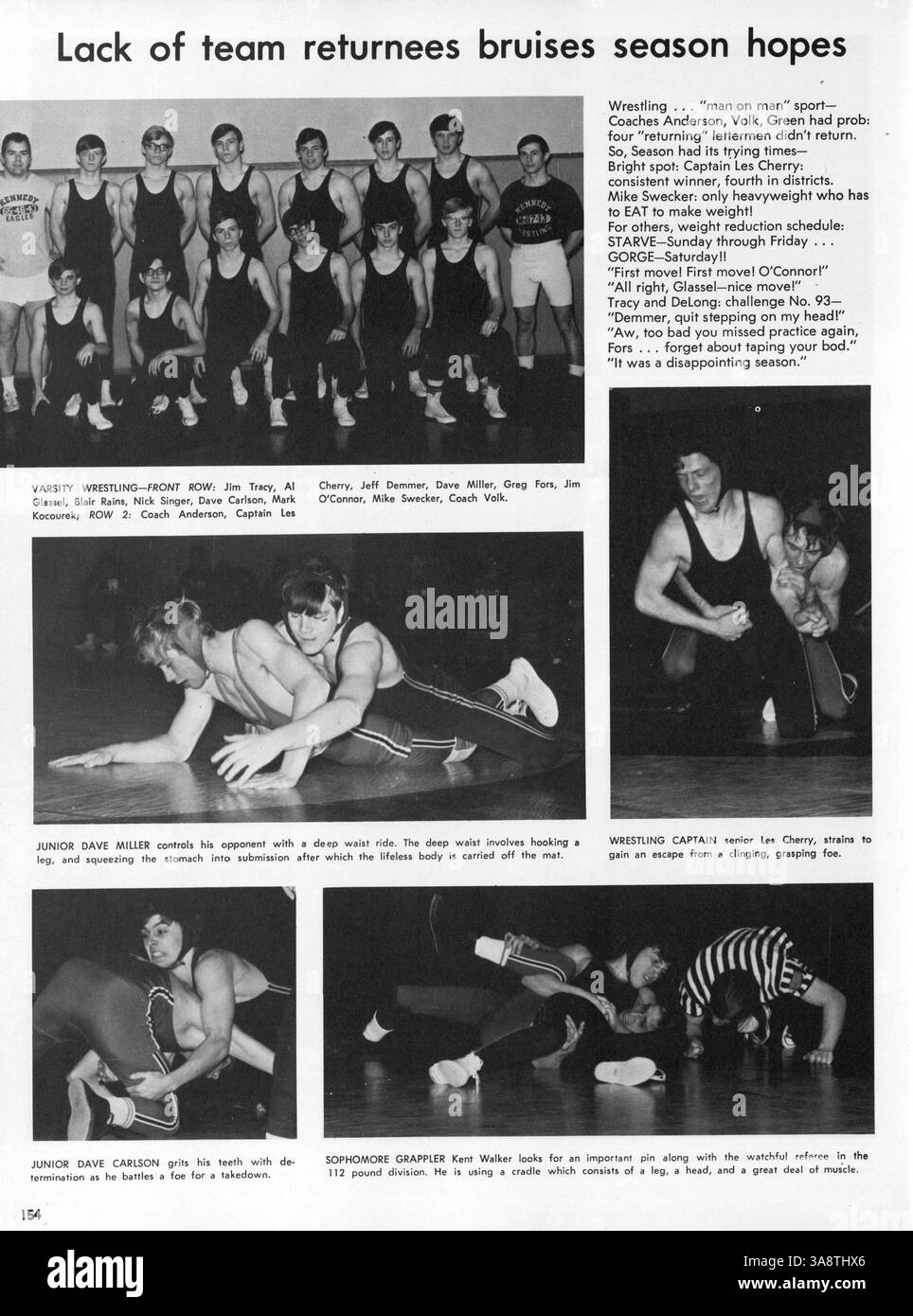 The 1970 Kennedy High Yearbook records important events and activities ...