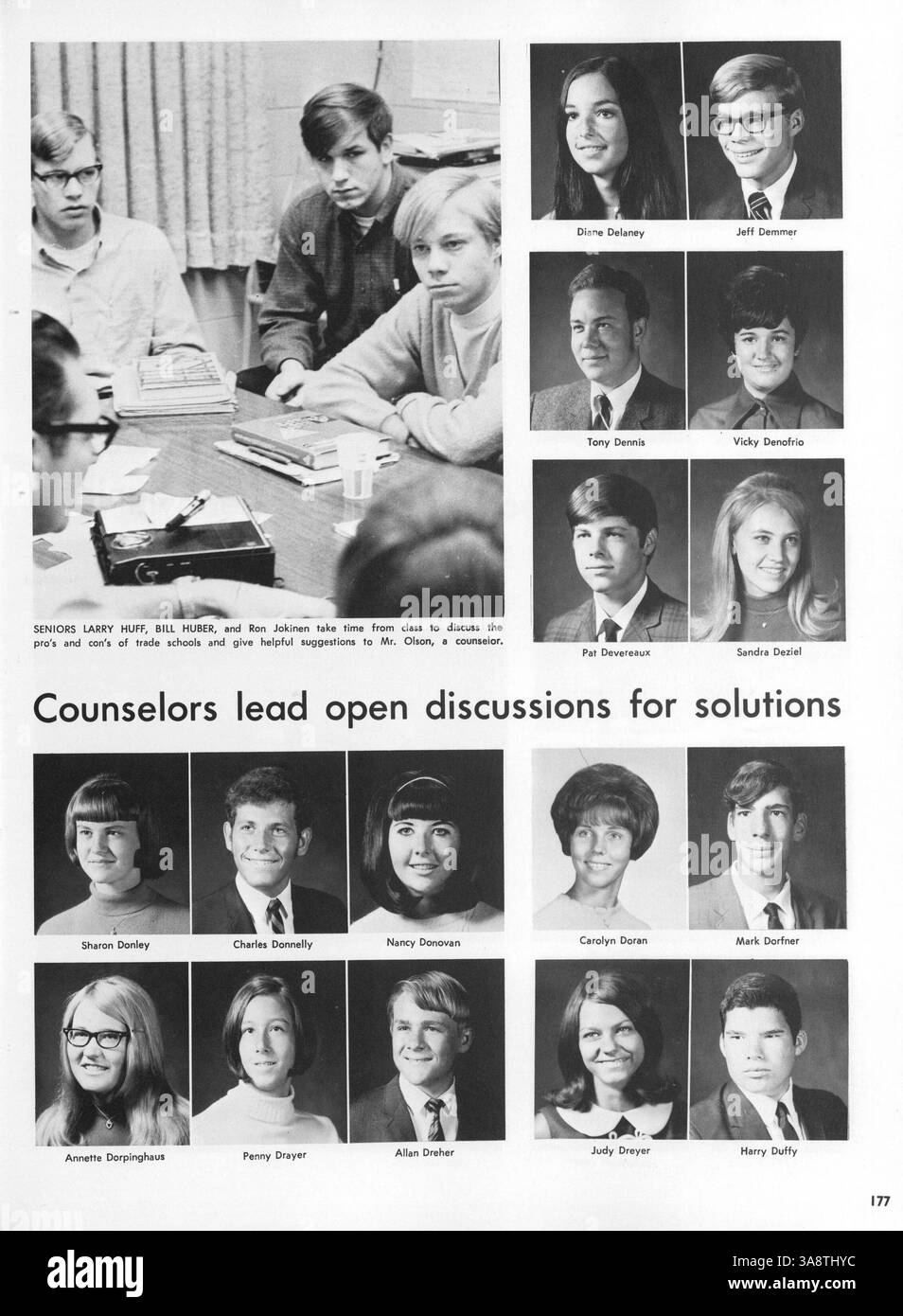 Kennedy High's 1970 yearbook features profiles of students and teachers ...