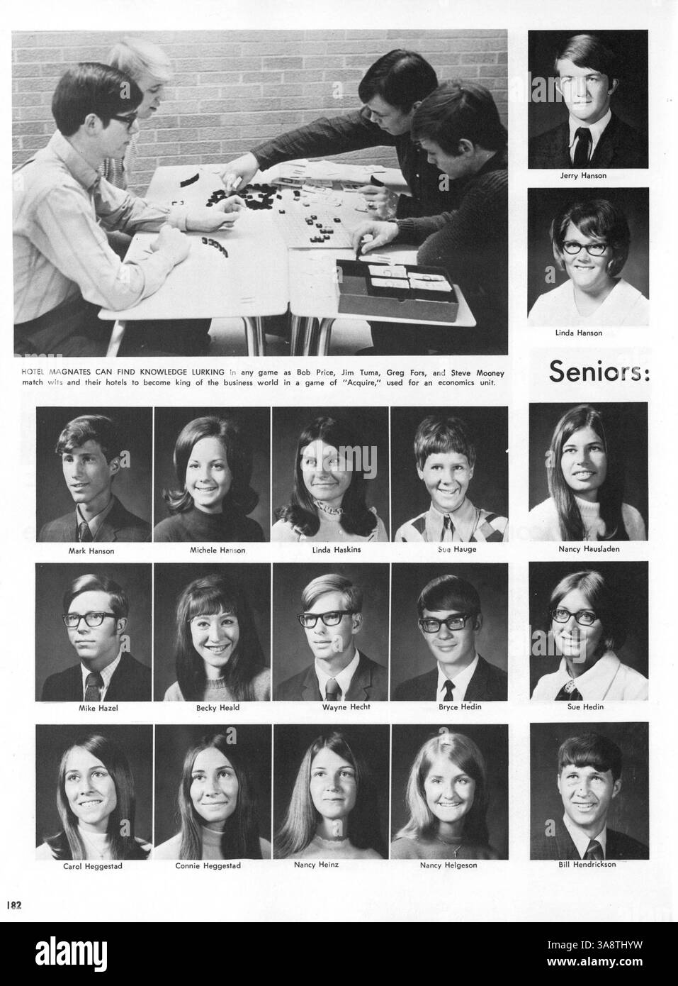 The 1970 Kennedy High Yearbook showcases student and teacher profiles ...
