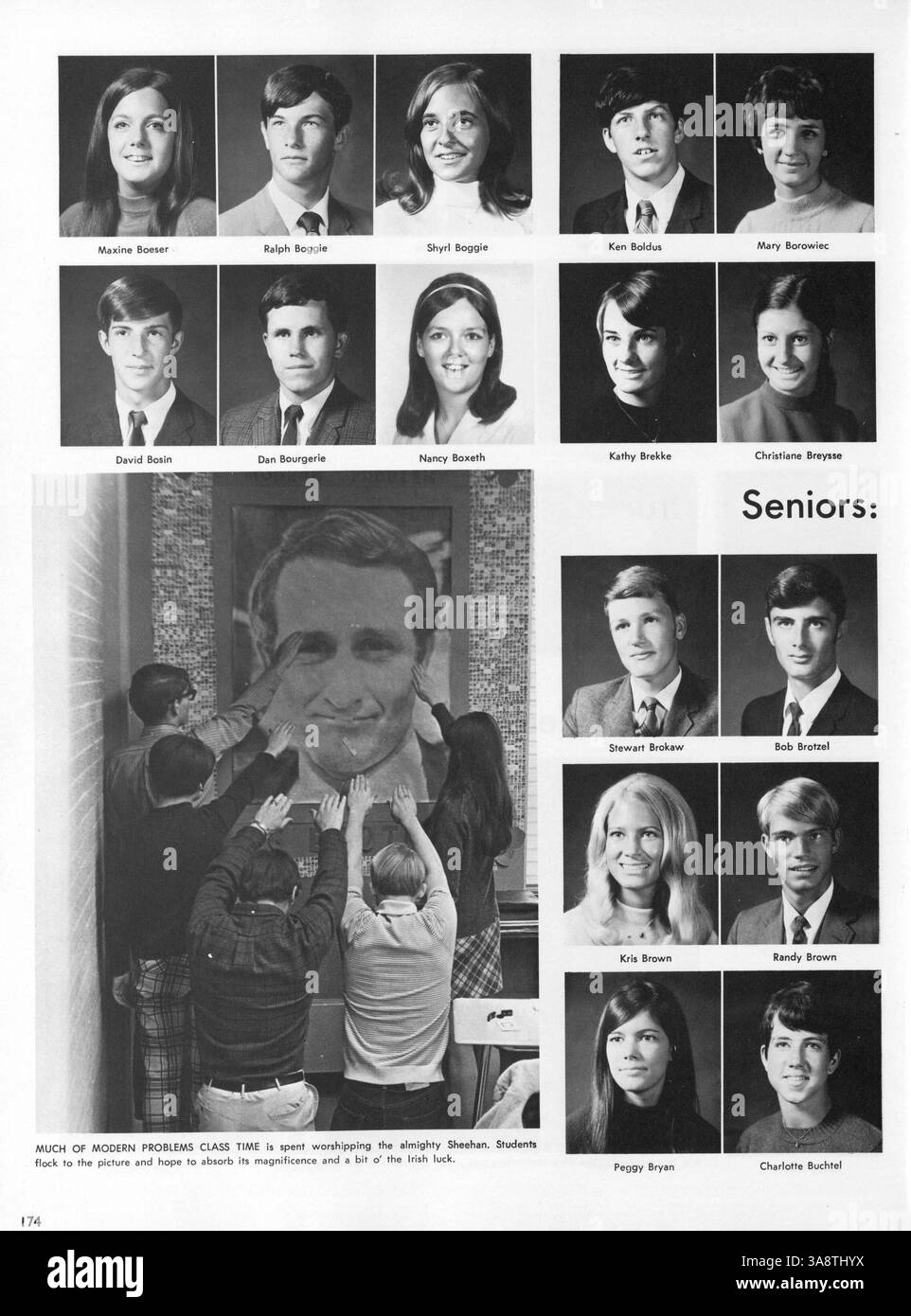 The 1970 Kennedy High Yearbook offers a thorough look at student and ...