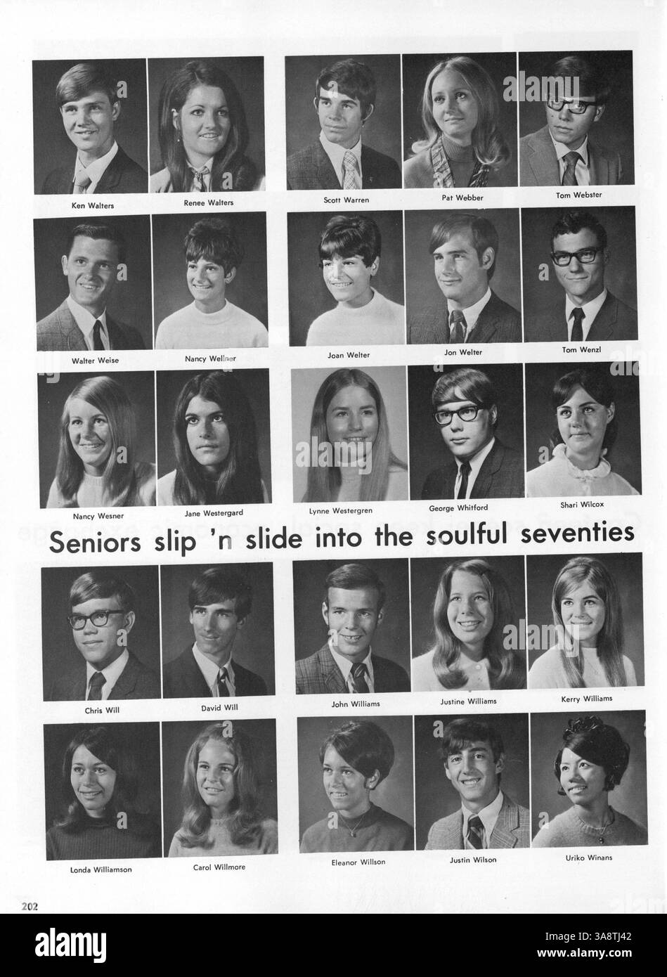 This yearbook from Kennedy High showcases the student, teacher, and ...