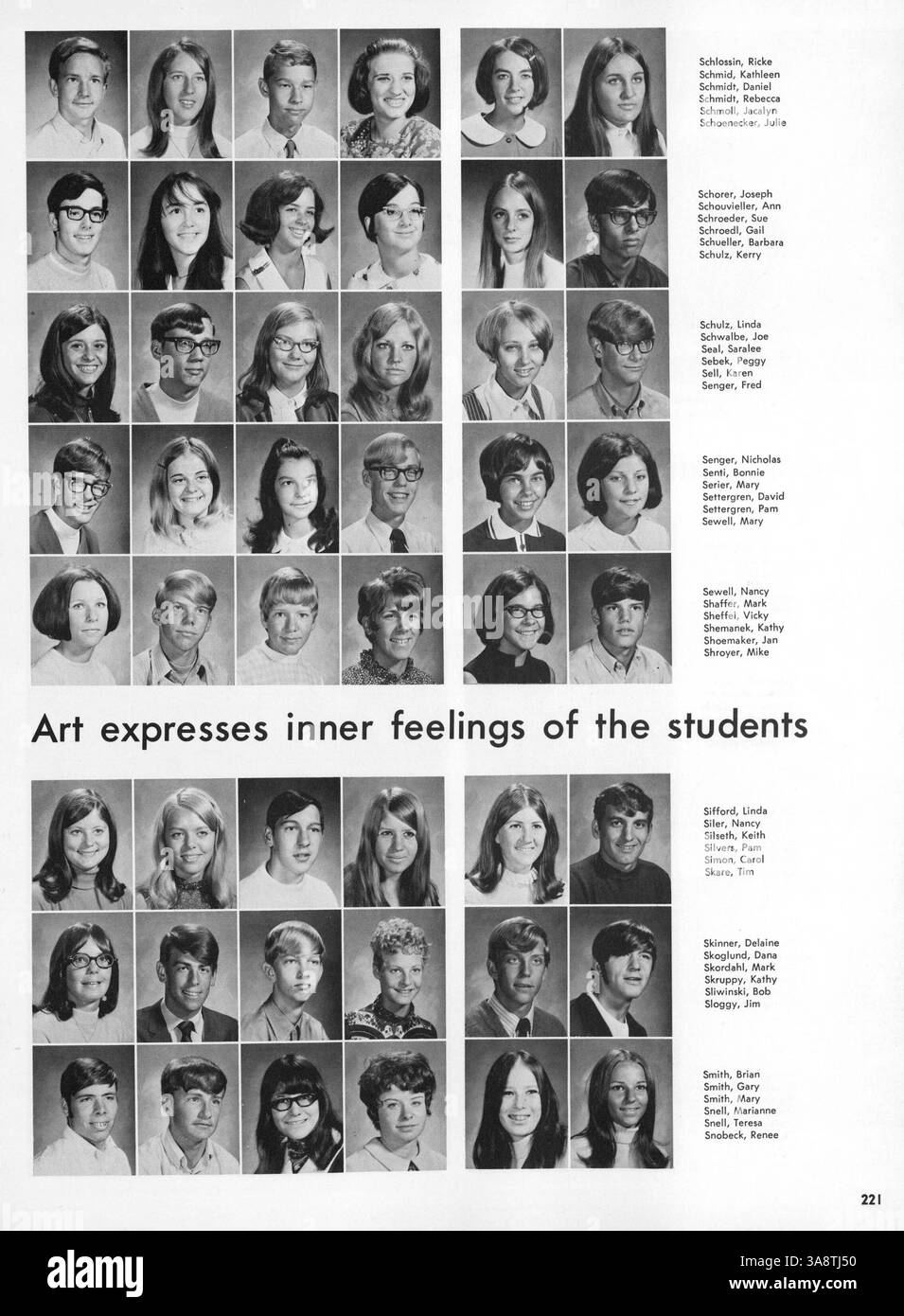 This 1970 yearbook showcases the experiences of Kennedy High students ...