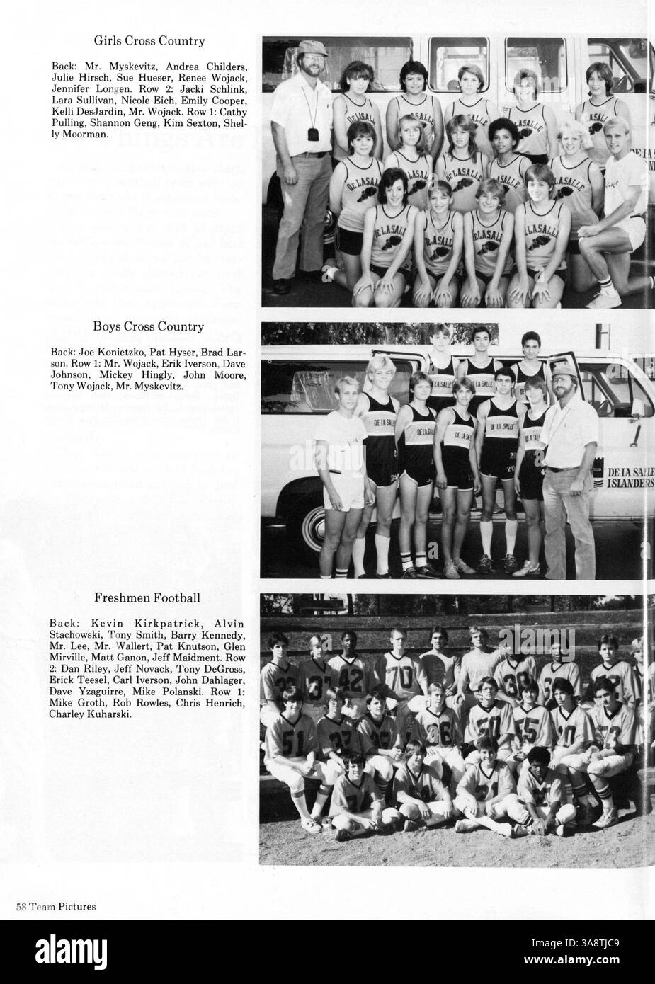 The 1985 Delta yearbook from De La Salle High School showcases important moments from the 1984 ...