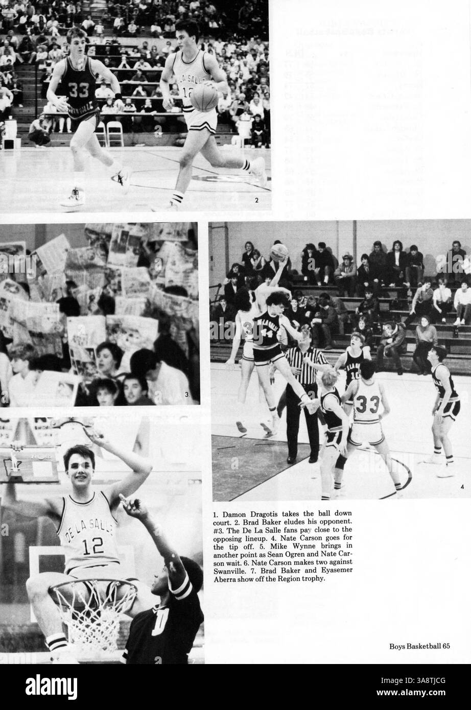 This yearbook from De La Salle High School documents the 1984-1985 ...