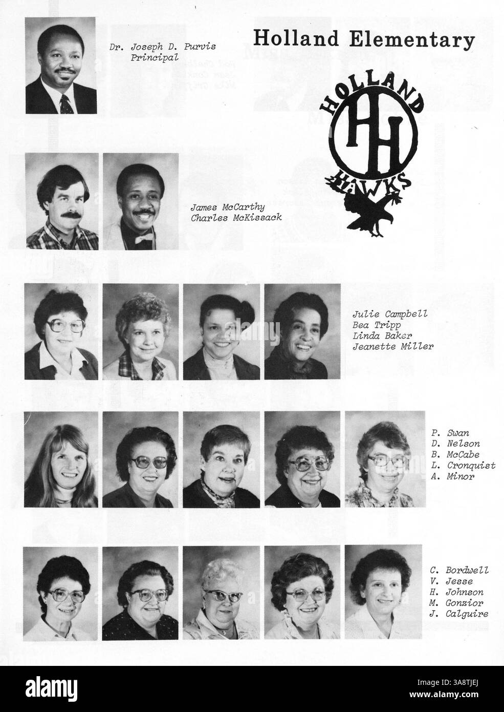 The Holland Elementary and Intermediate School yearbook from 1985 ...