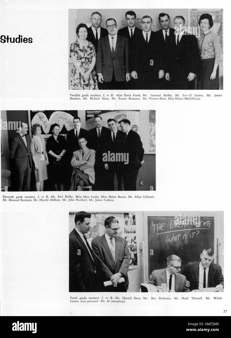 This 1965 Aurean yearbook from Richfield High School captures the key ...