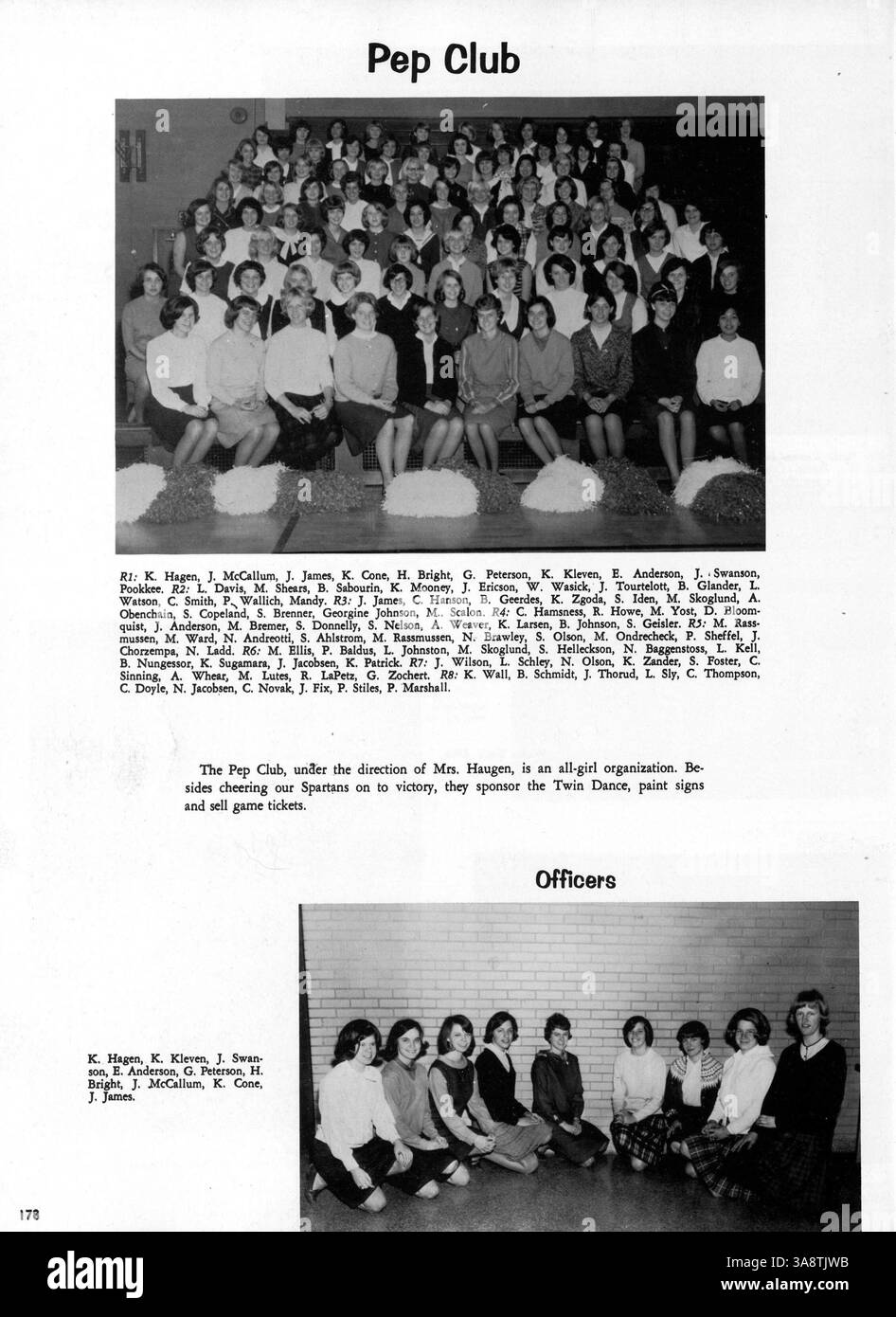 The 1965 'Aurean' yearbook captures the essence of student life at ...