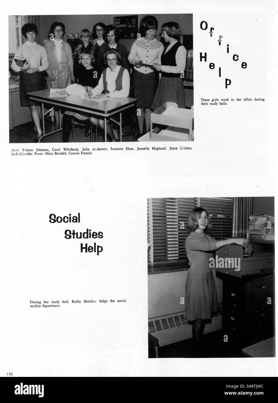 The 1965 edition of Richfield High School's 'Aurean' yearbook offers a ...