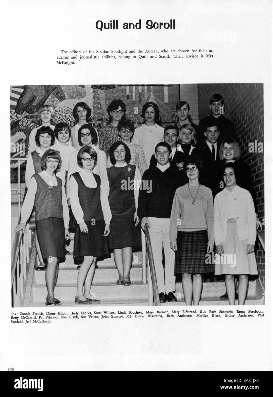 The 1965 'Aurean' yearbook from Richfield High School documents the ...