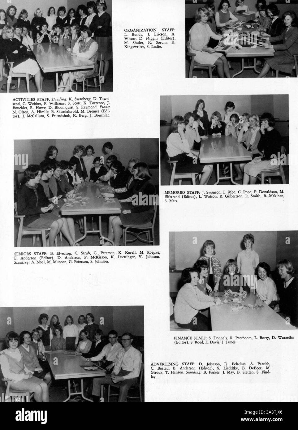 The 1965 edition of Richfield High School's 'Aurean' yearbook ...