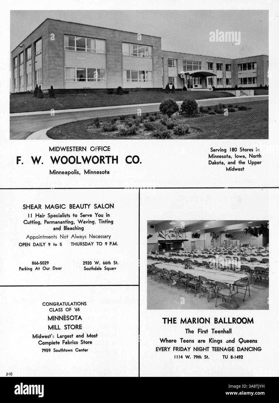 Major events of the 1964 1965 school year hi-res stock photography and ...