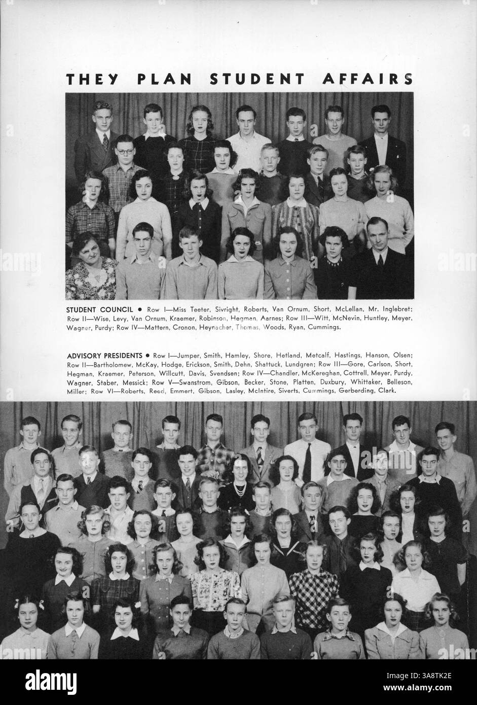 The 1940 West High Yearbook, Hesperian, features important school ...