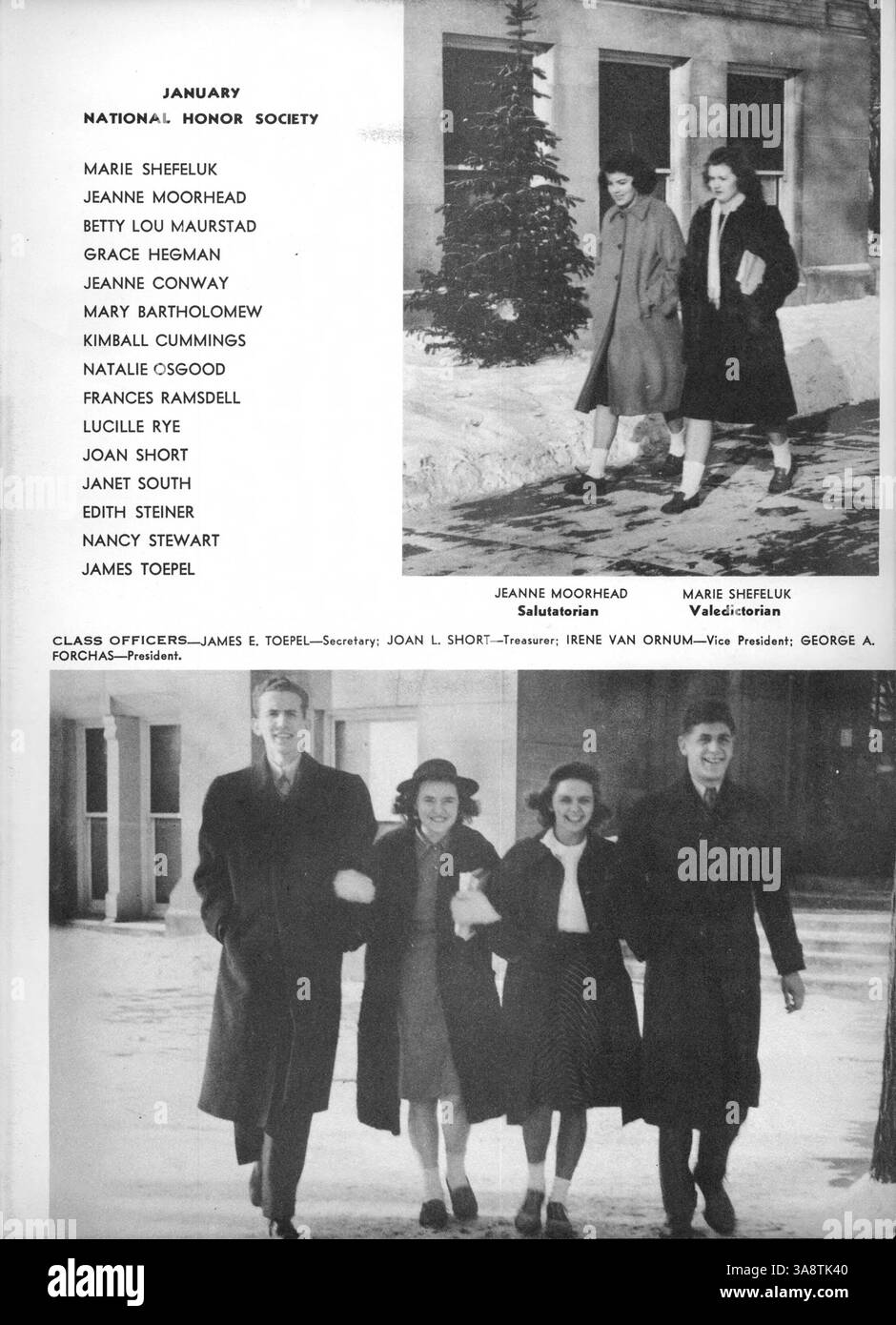 The 1940 Hesperian Yearbook from West High School documents the key ...