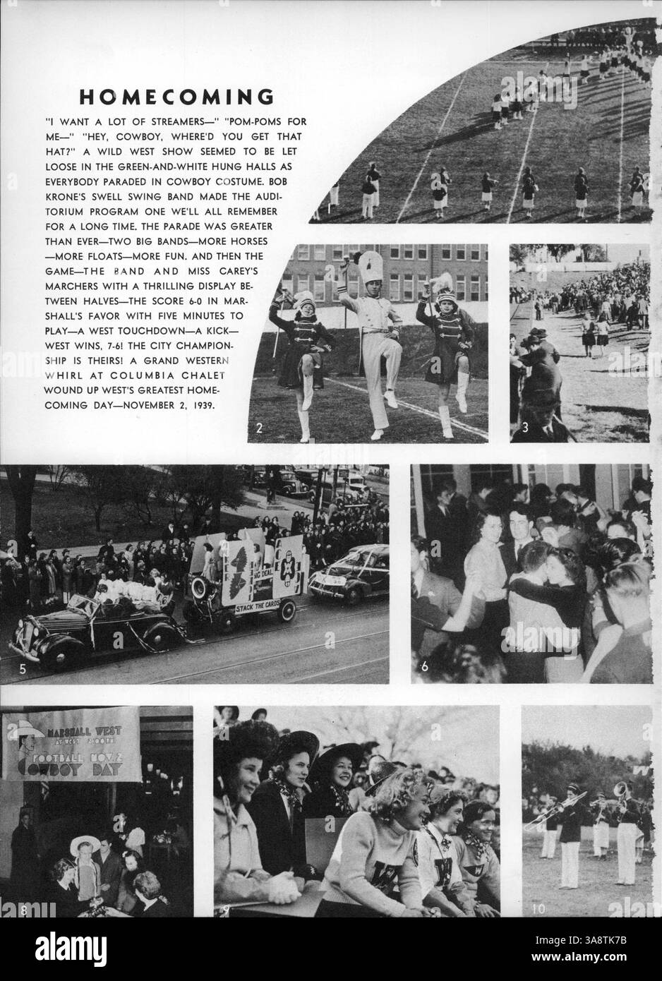 The 1940 Hesperian Yearbook captures student life at West High School ...