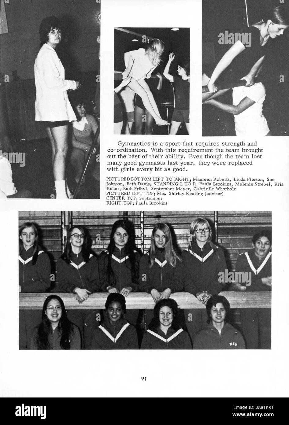 This 1972 Polaris Yearbook from North High School chronicles ...