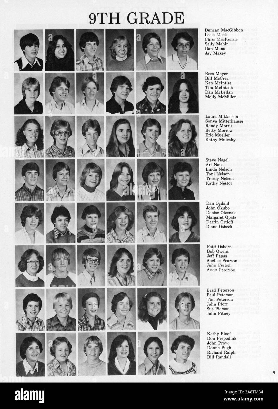 The 1980 hopkins north junior high yearbook provides a detailed hi-res ...