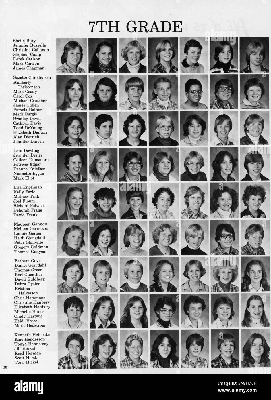 The 1980 hopkins north junior high yearbook documents the major hi-res ...