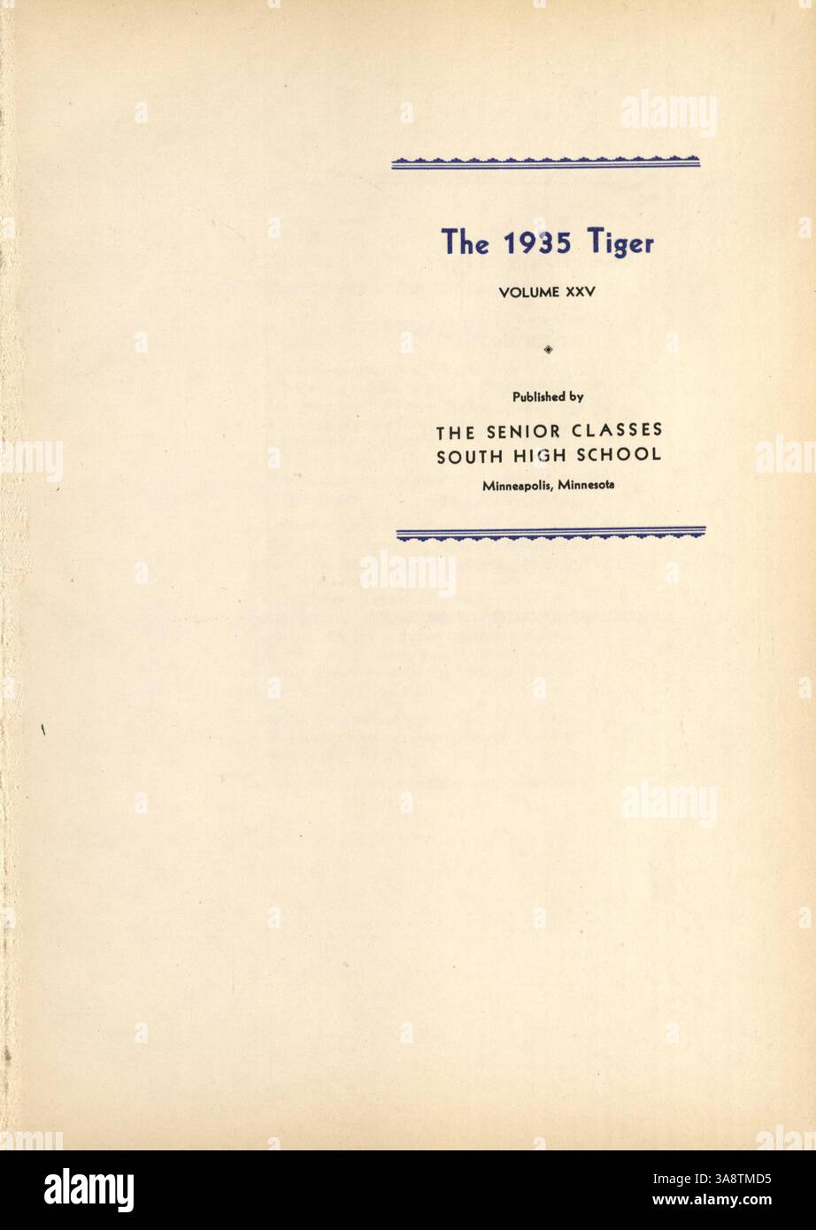 This South High School yearbook documents student life during the 1934 ...