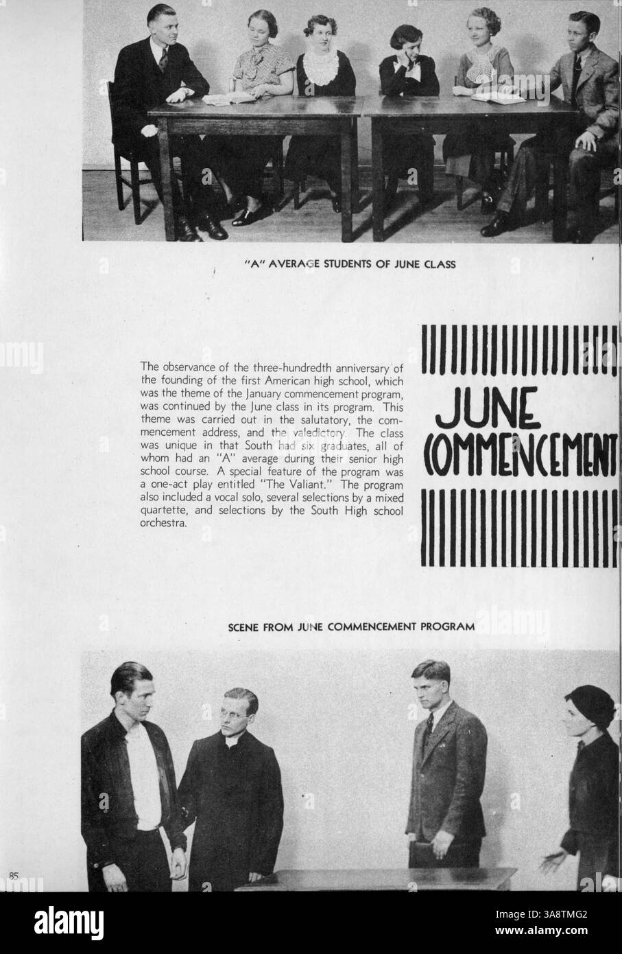 This 1935 'Tiger' yearbook from South High School showcases student ...