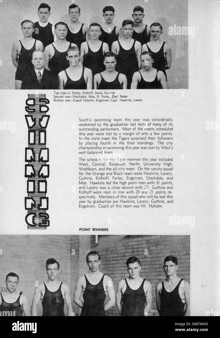 African american history in the 1934 1935 school year hi-res stock ...