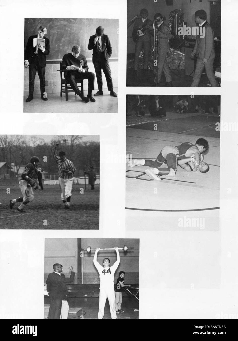 The 1967 Mustang yearbook captures the student body’s activities ...