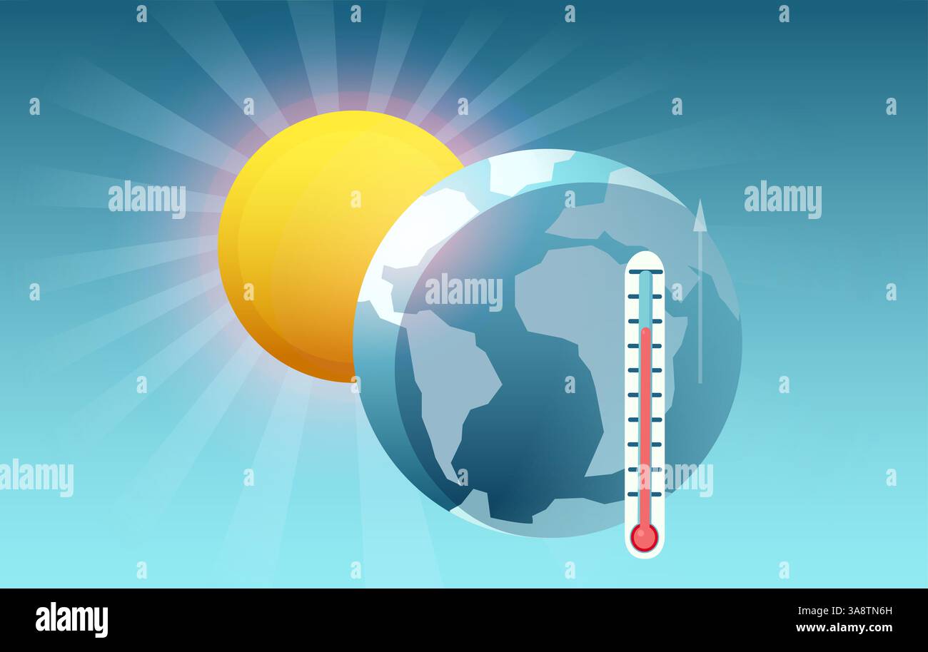 Global Warming and climate change concept Stock Photo - Alamy