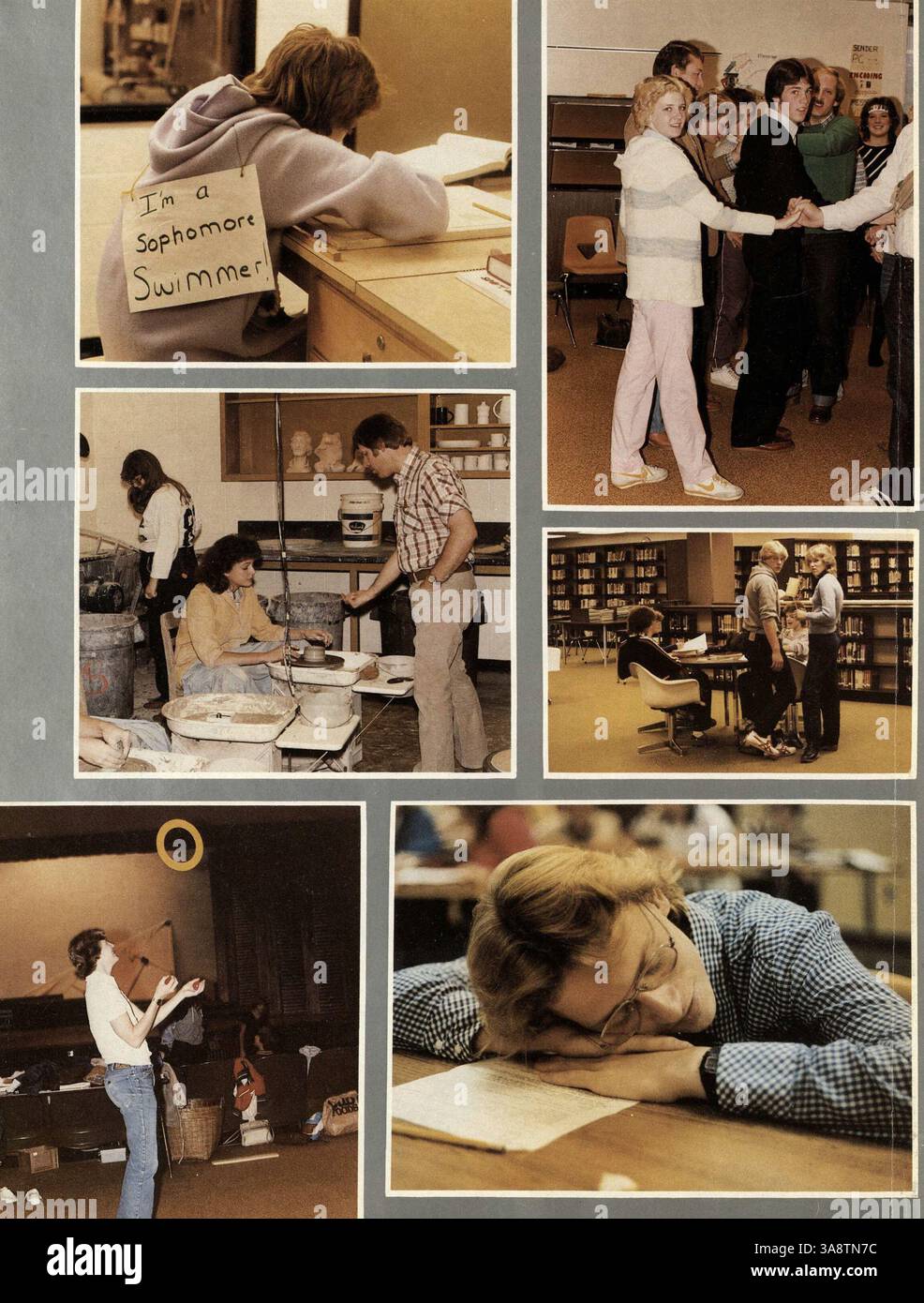 This yearbook from Park Center High School captures the key moments ...