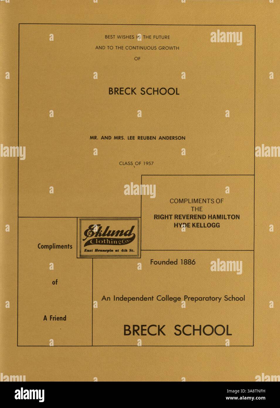 This 1967 Mustang yearbook highlights the major events of the 1966-1967 ...