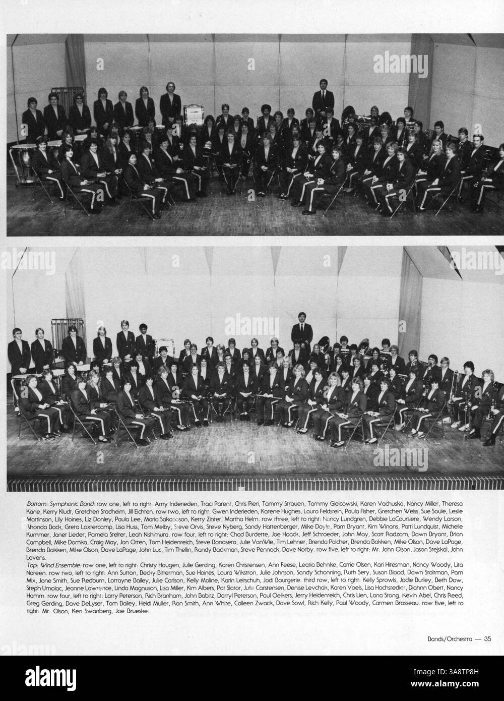 The 1983 yearbook from Park Center High School highlights the year’s ...