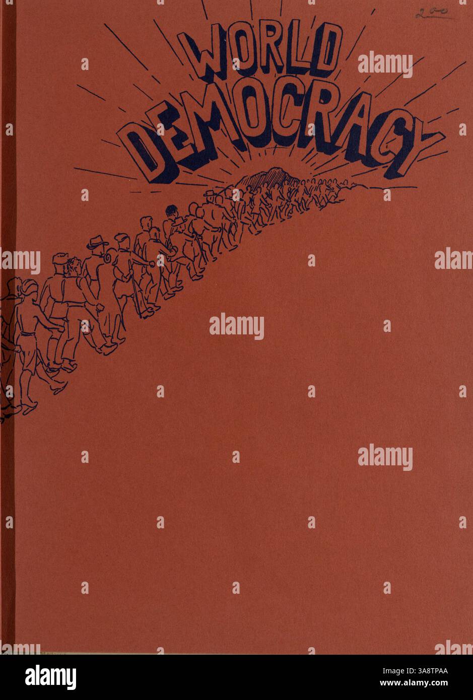 The 1943 South High Yearbook, 'On the March,' documents the students ...