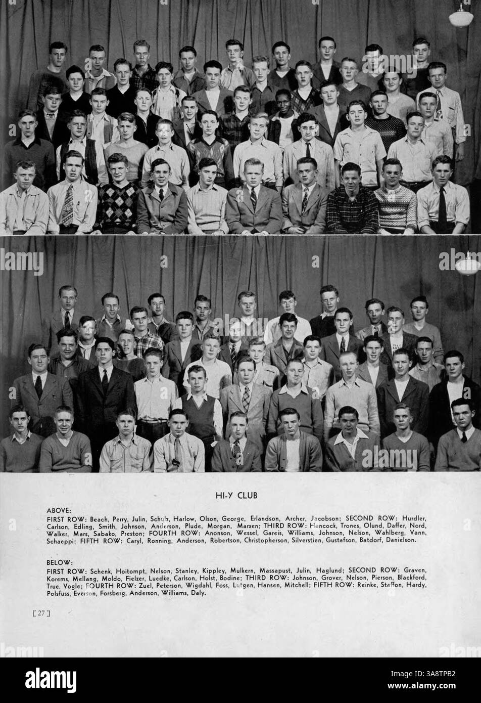 Details the significant events of the 1942 1943 school year hi-res ...