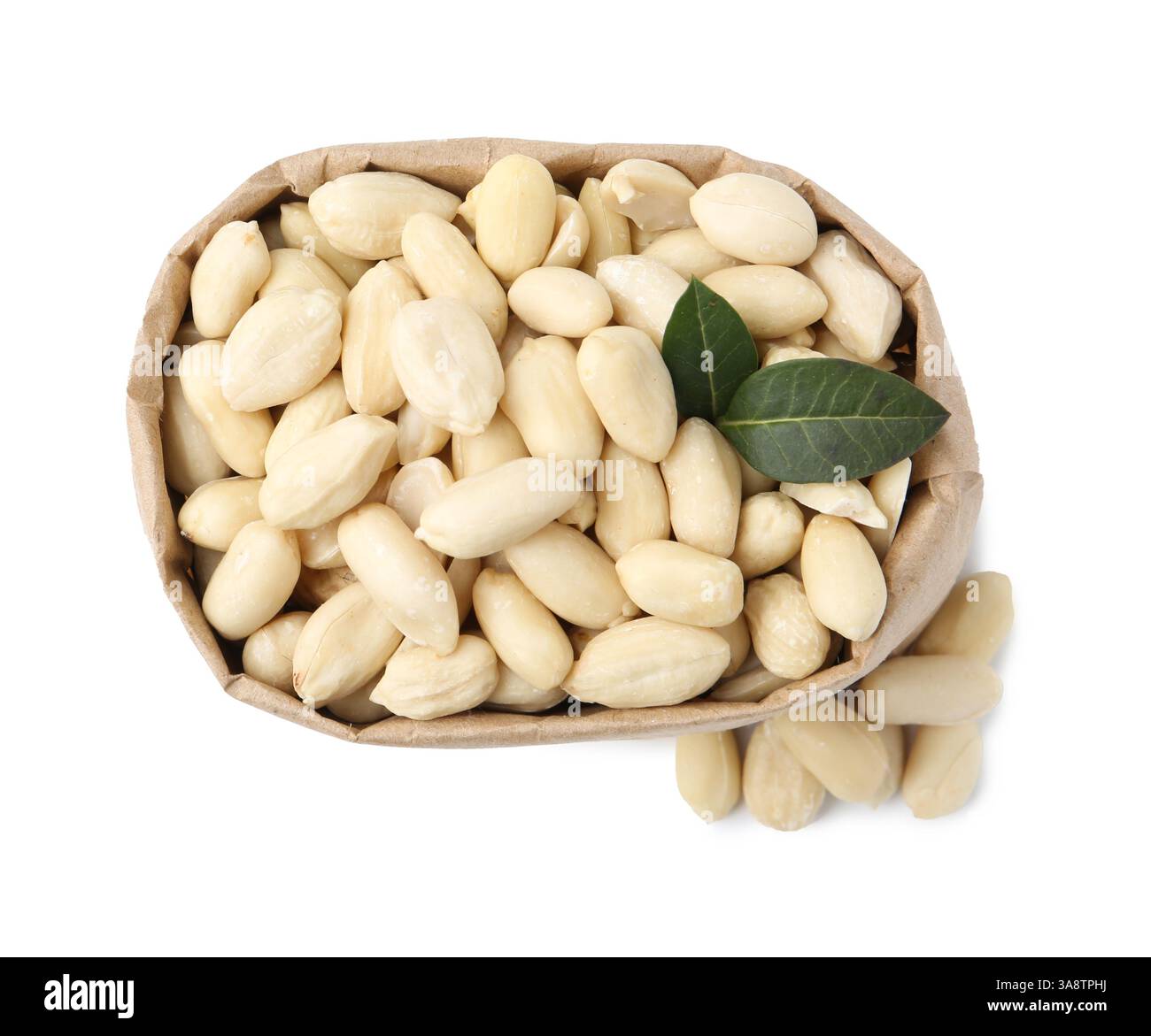Fresh peanuts paper bag Cut Out Stock Images & Pictures - Alamy