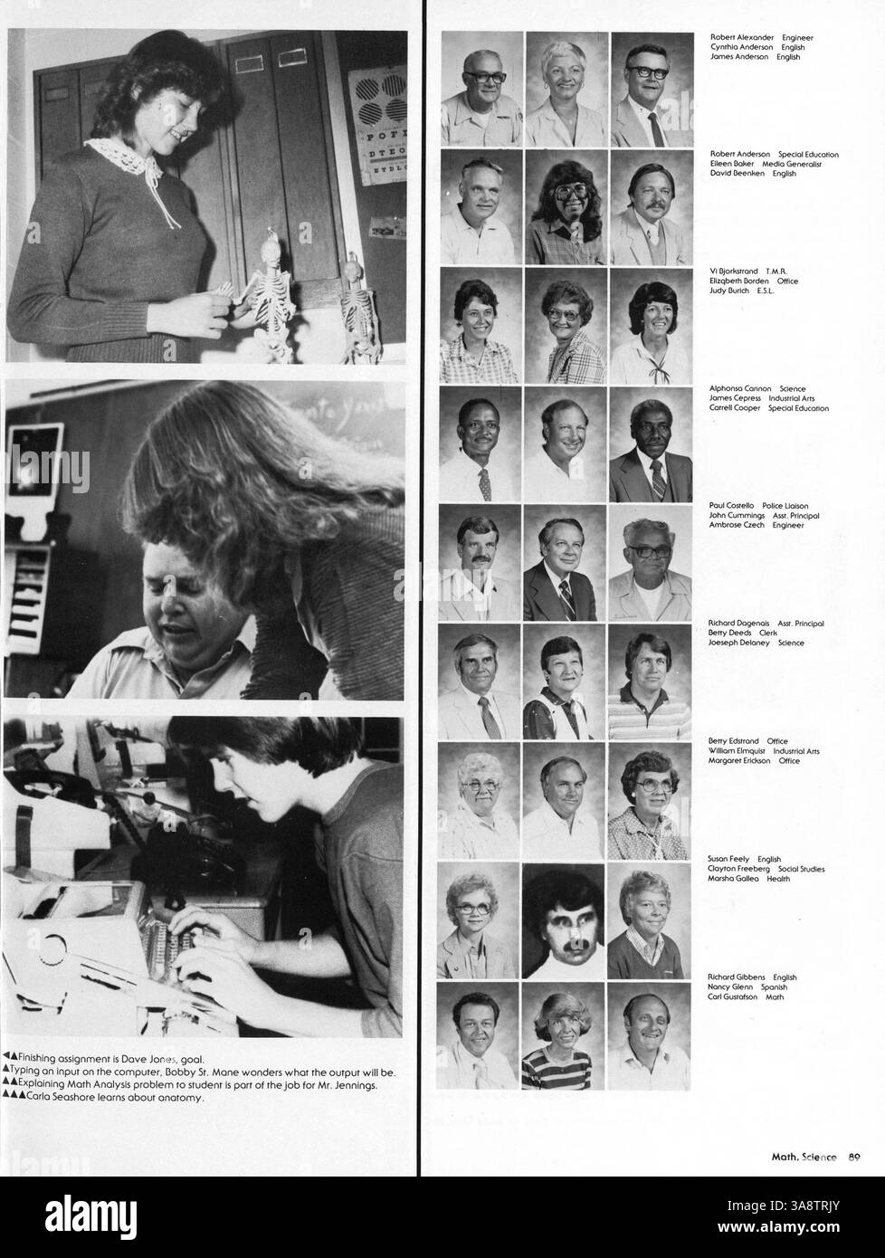 This 1982 Sagamore yearbook captures important events from Roosevelt ...