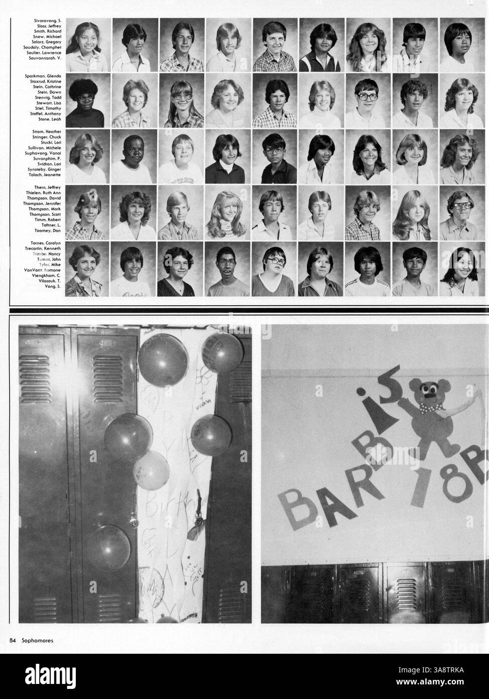 This 1982 Sagamore yearbook from Roosevelt High School captures ...