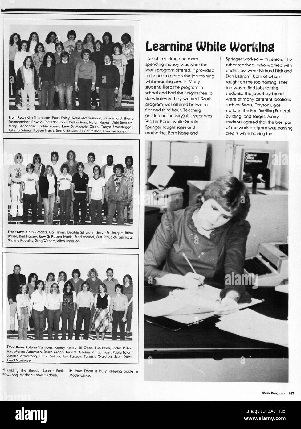 This 1982 Sagamore yearbook from Roosevelt High School documents the ...